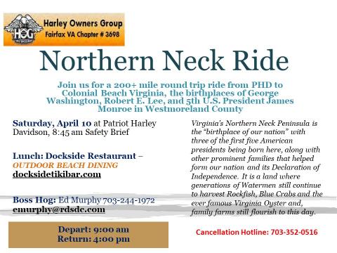 Spring at the Northern Neck | Fairfax Chapter #5395 | Fairfax Virginia ...